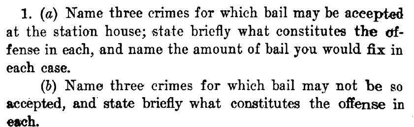 Sample Questions from the 1902 Promotional Exam for Roundsman – The ...
