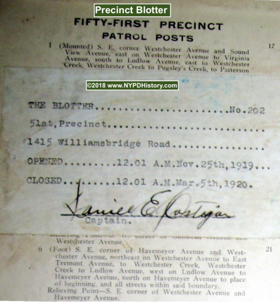 Lineage of the NYPD’s 43rd Precinct & A Brief History of Policing in ...
