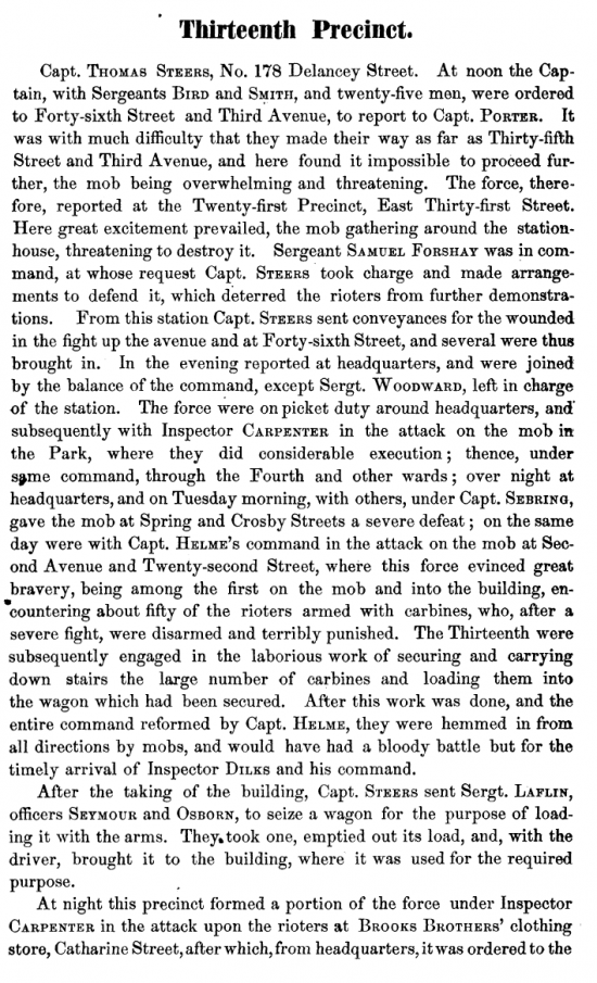 “What’s the Deal With:” The Rich History of the NYPD’s “Lost” 13th ...
