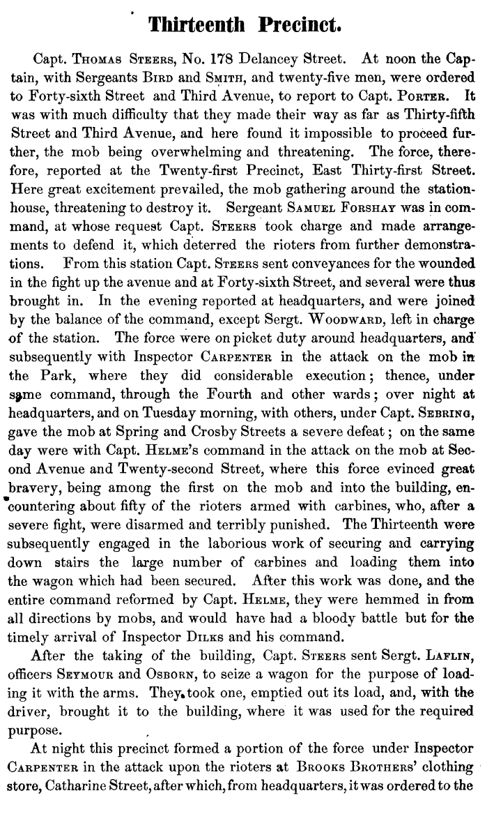 “What’s the Deal With:” The Rich History of the NYPD’s “Lost” 13th ...