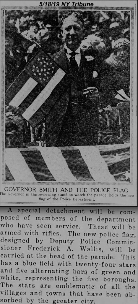 2023 – The 125th Anniversary of Today’s NYPD; Symbolized in Department ...